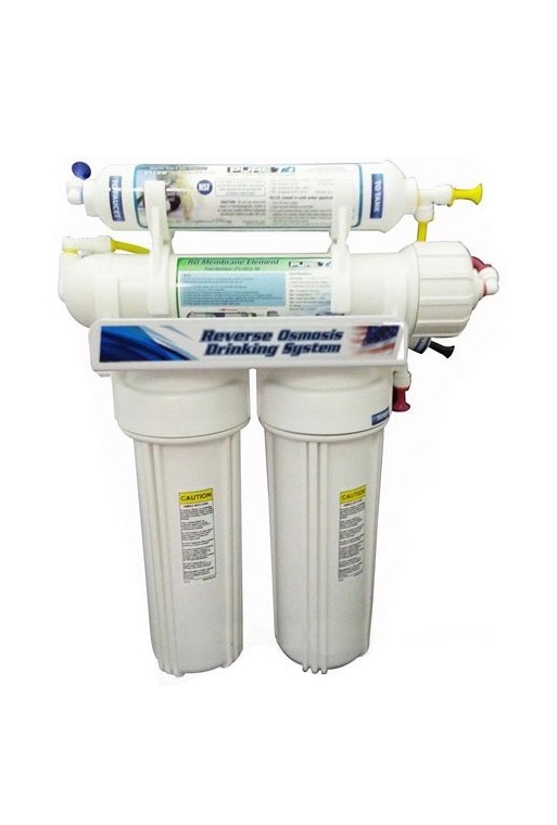 Acid Neutralizer to raise pH, 7" Terminox, 1.0 CF water softener. RO.